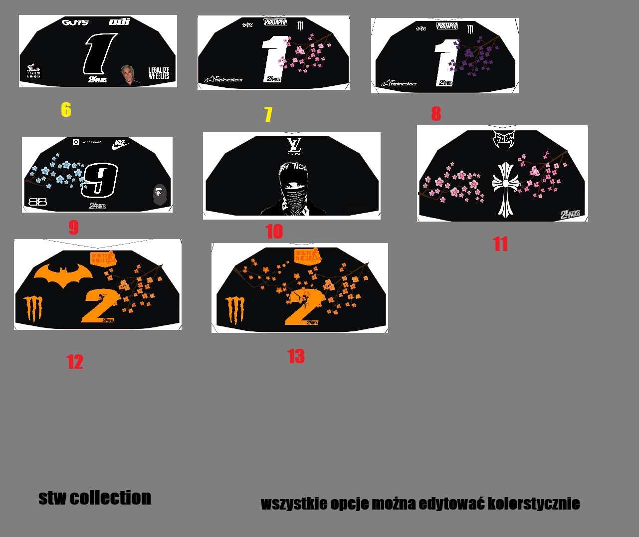 "odi plate", for Kukirin g2 g3 g4 number mx decals front sticker – 24 Parts